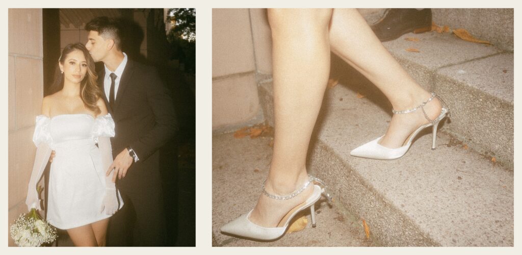 Styled Editorial Wedding Portraits at the UW Suzzallo Library